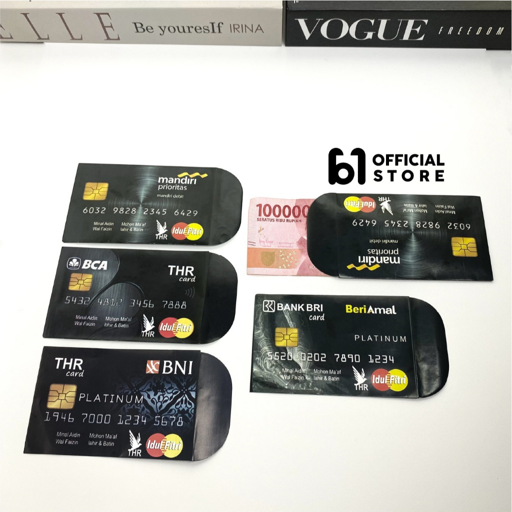 HITAM Latest ENVELOPE LATEST DESIGN EID ENVELOPE 2025 BCA BRI MANDIRI ...