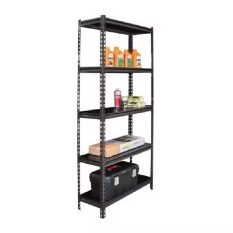 HITAM Tactix 5 Tier Iron Rack - Black 100% Original | Warehouse Iron ...