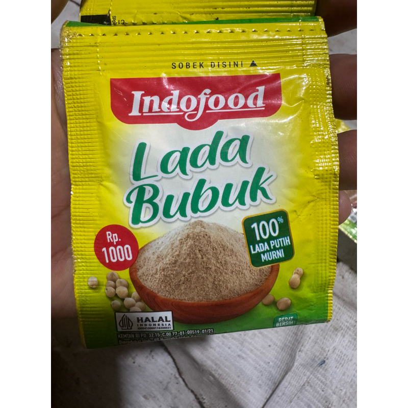 Indofood Pepper Powder 3g X12 Sachet | Shopee Malaysia