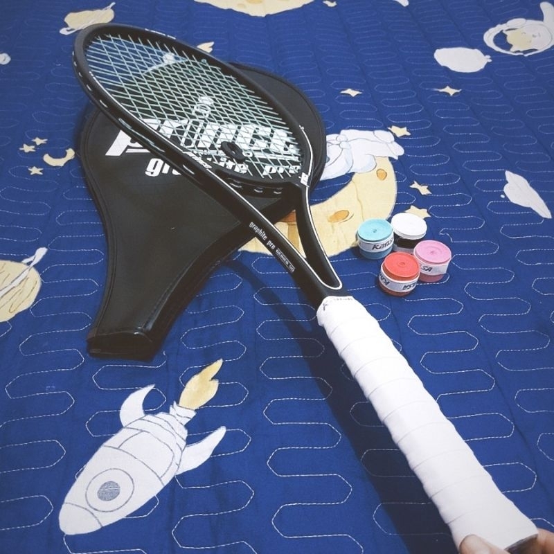 Original PRINCE GRAPHITE PRO SERIES 90 TENNIS RACKET READY TO USE ...