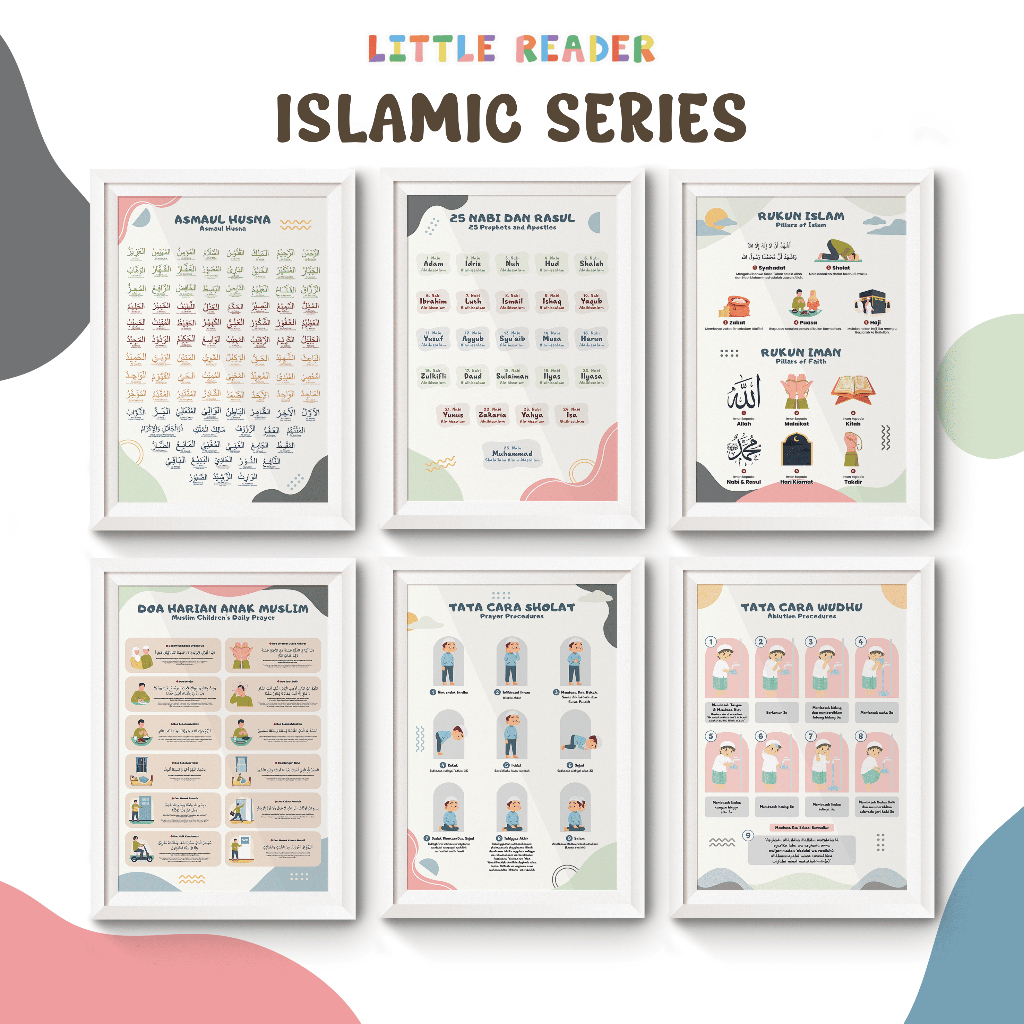 NABI Aesthetic Wall Posters Children's Posters Educational Posters ...