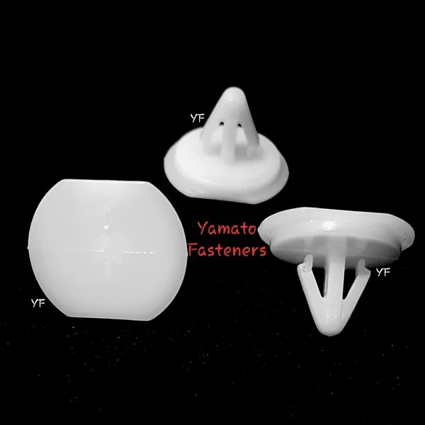 White Arrow Clip Button Innova Car Body Kit Oval Fit Grommet Clip ...