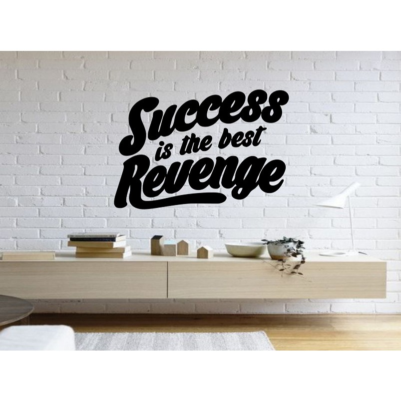 HIASAN DINDING Unique Decoration Stickers Motivational Words Quotes ...