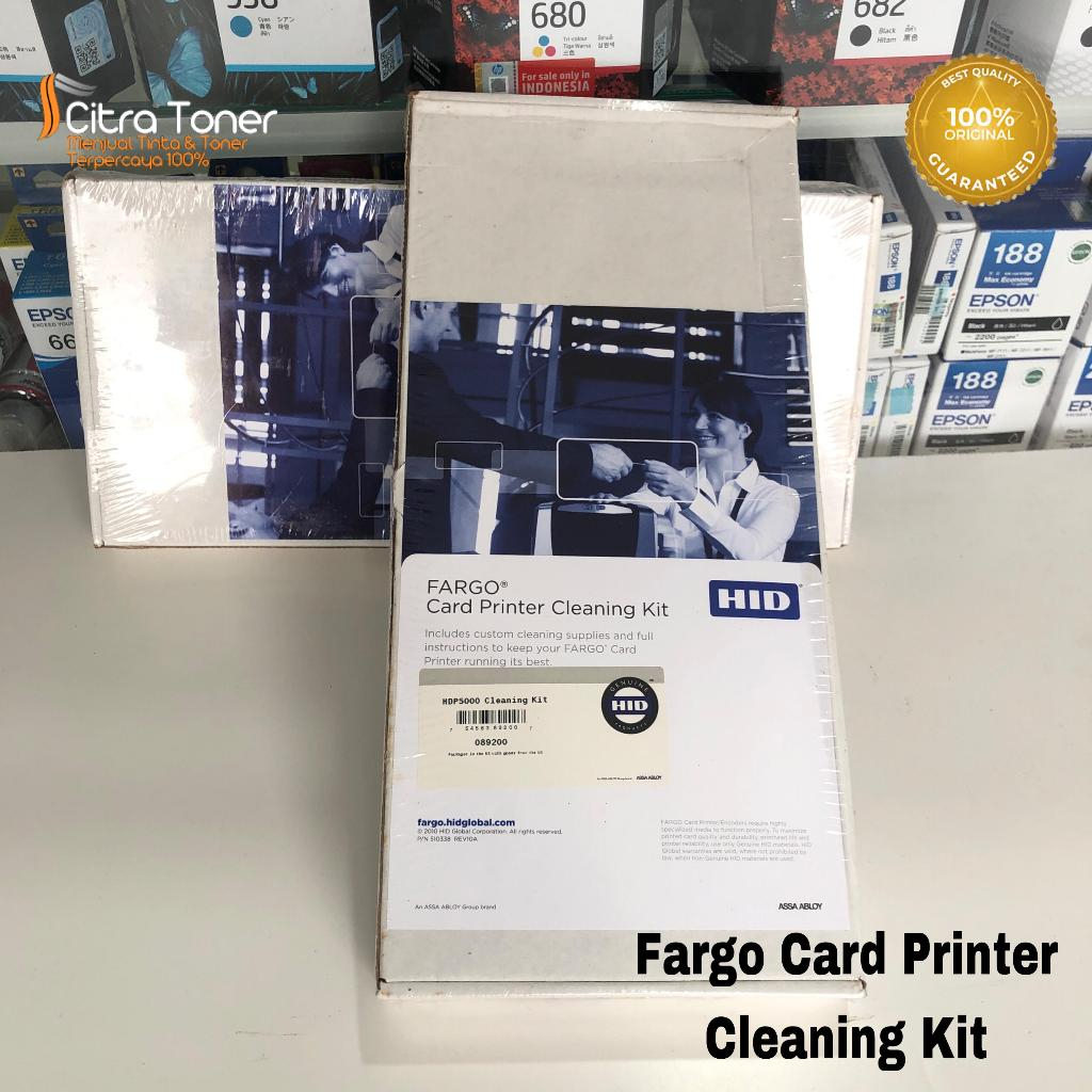 FARGO CLEANING KIT ORIGINAL ID CARD PRINTER | Shopee Malaysia
