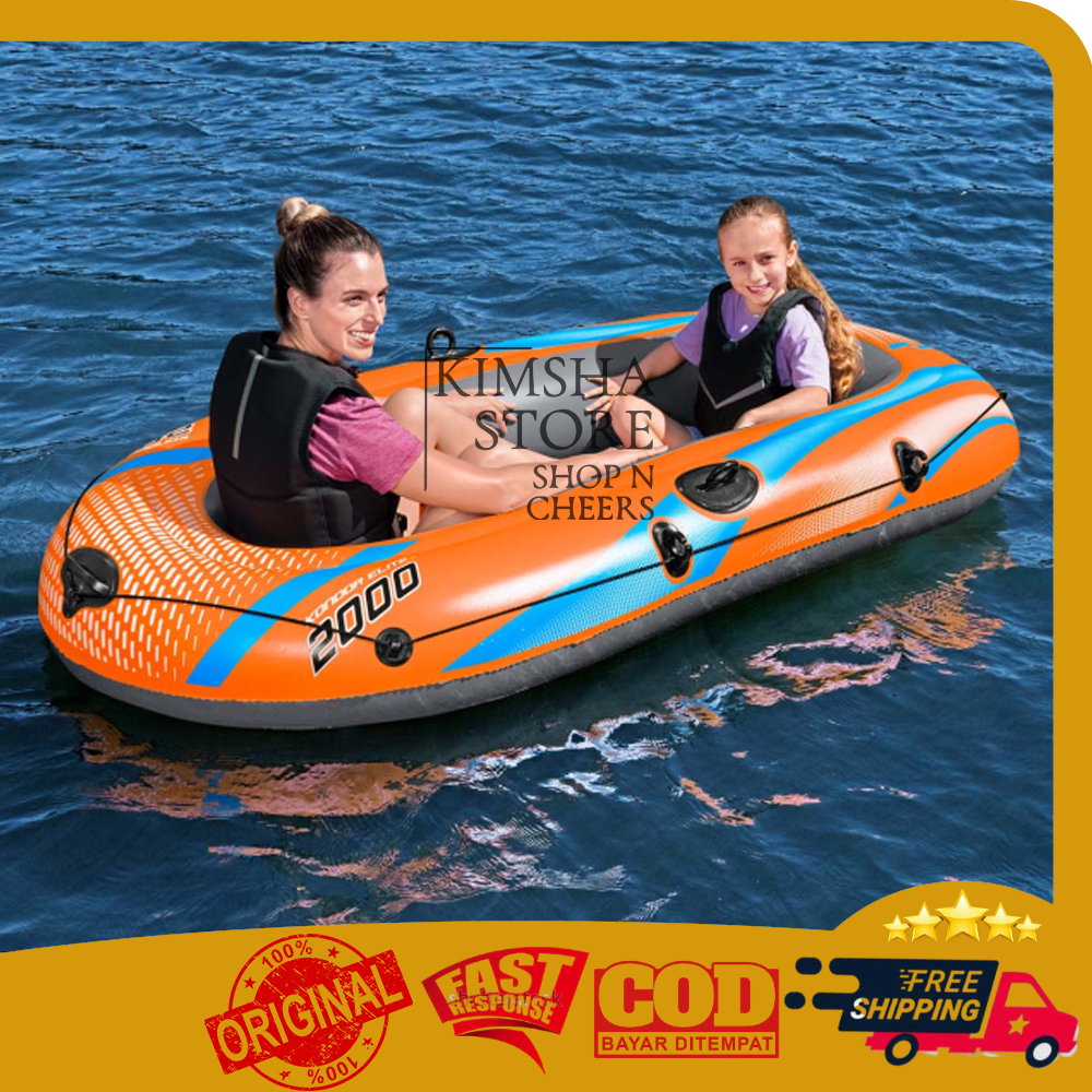 Bestway Kondor Elite 2000 Inflatable Raft Boat Inflatable Boat Air ...