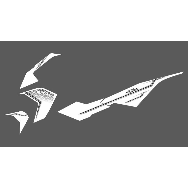 Transparent STRIPING HONDA ADV 160 NEW LIS MINIMALIST SIMPLE RACING ...