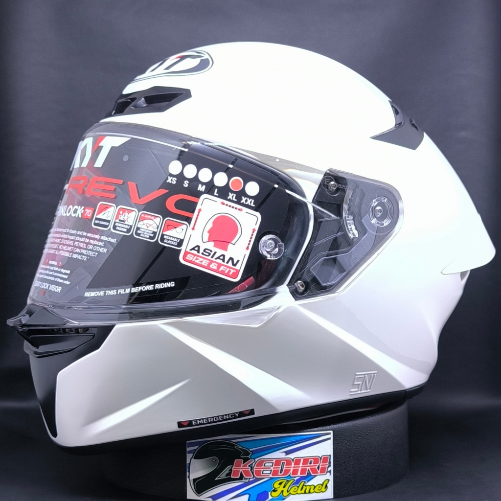 Original KYT TT REVO Solid Plain ECE 2206 Helmet | Shopee Malaysia