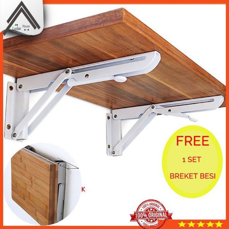 Wall-mounted folding table, study table, laptop table, room-saving ...