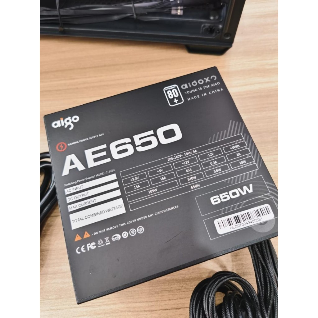 Aigo DARKFLASH POWER SUPPLY AE650 - PSU 650W | Shopee Malaysia