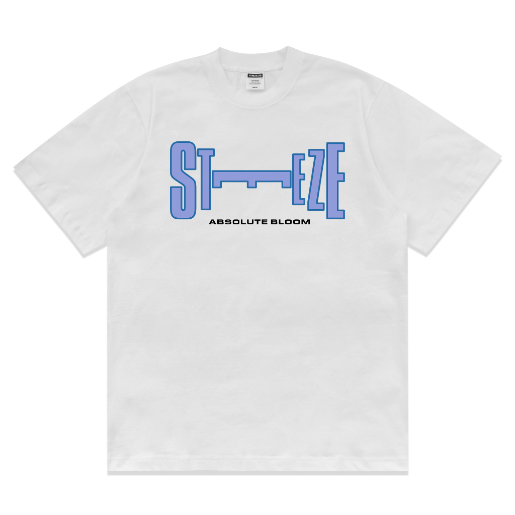 Steeze.ltd - ABSOLUTE BLOOM T-SHIRT WHITE | Shopee Malaysia