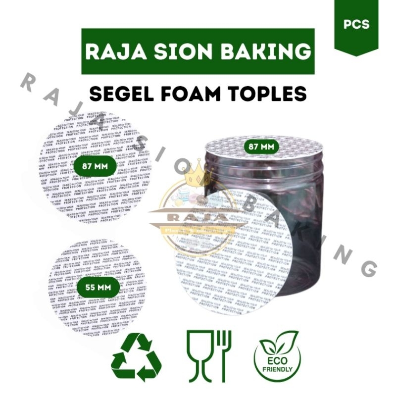 Seal foam Jar / PES Liner Pressure Sensitive Seal foam 55mm 87mm ...