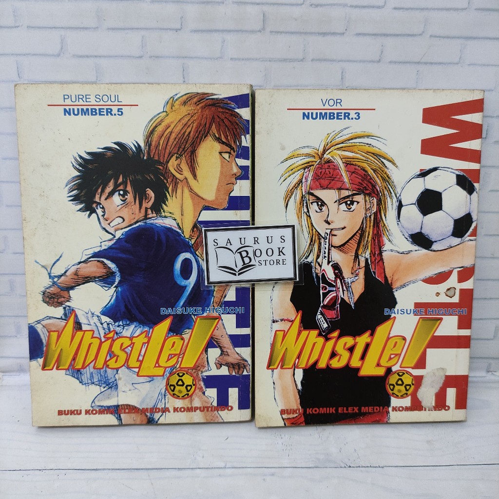 (ORIGINAL) Whistle Comics! Volume 3 & 5 - Daisuke Higuchi (Cabutan) | Shopee Malaysia