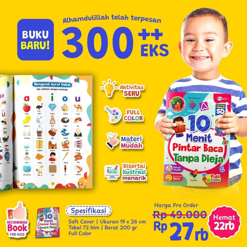 10 MINUTES SMART READING WITHOUT SPELLING / LEARN TO READ / LITTLE STAR ...