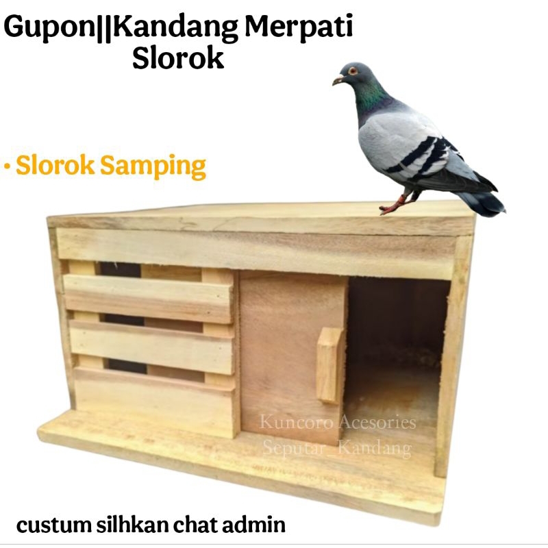 Gupon || Simple Sliding Door Pigeon Cage | Shopee Malaysia