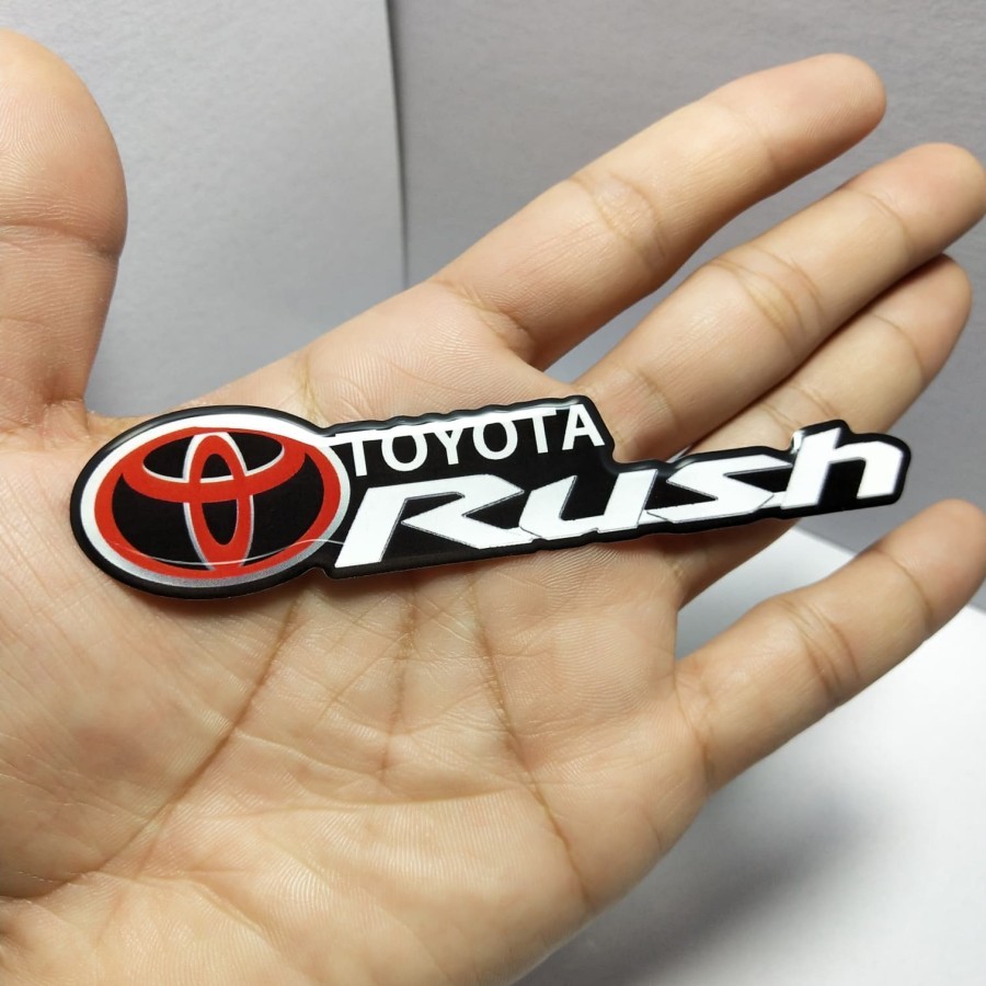Toyota Rush Car Embossed Sticker | Shopee Malaysia