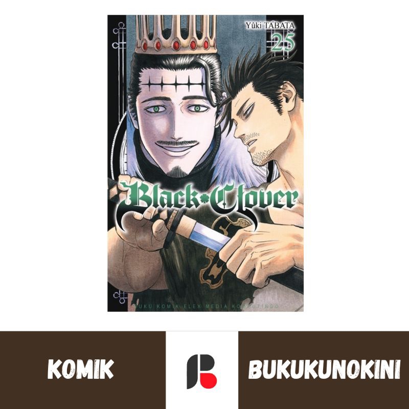 (Terbit 21 Sept) (Original, Segel) Komik BLACK CLOVER Vol 25 - Yuki ...