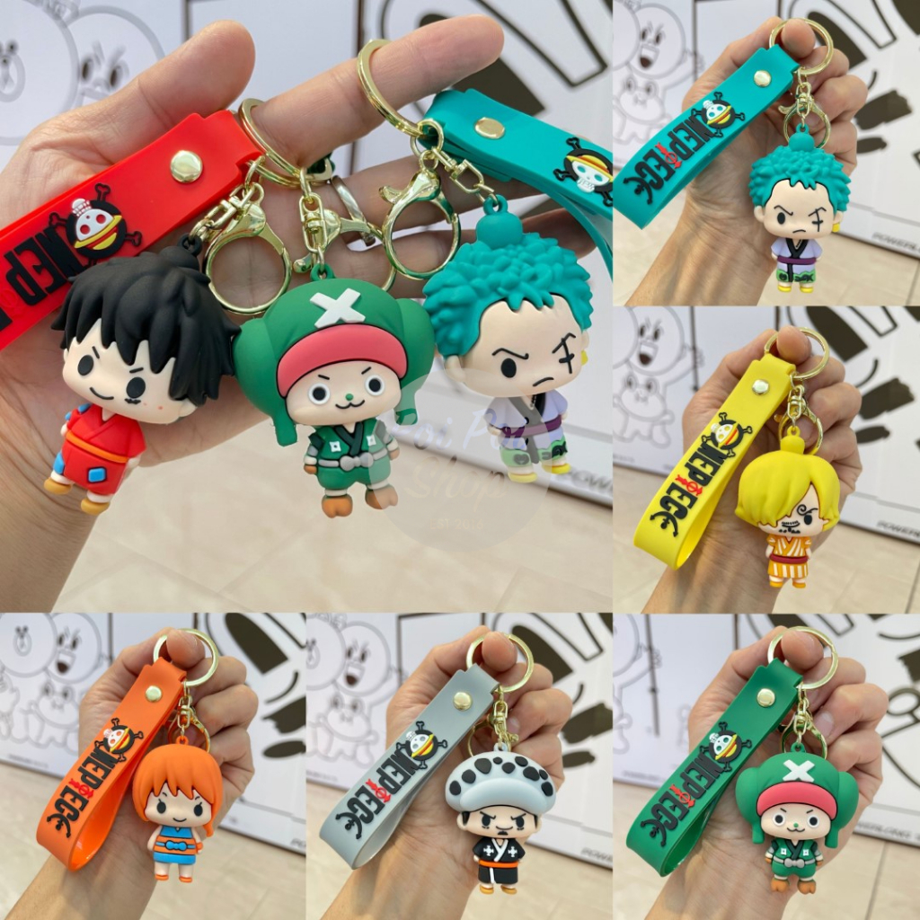GANTUNGAN Chibi Keychain One Piece Onepiece Ganci Keychain Anime ...