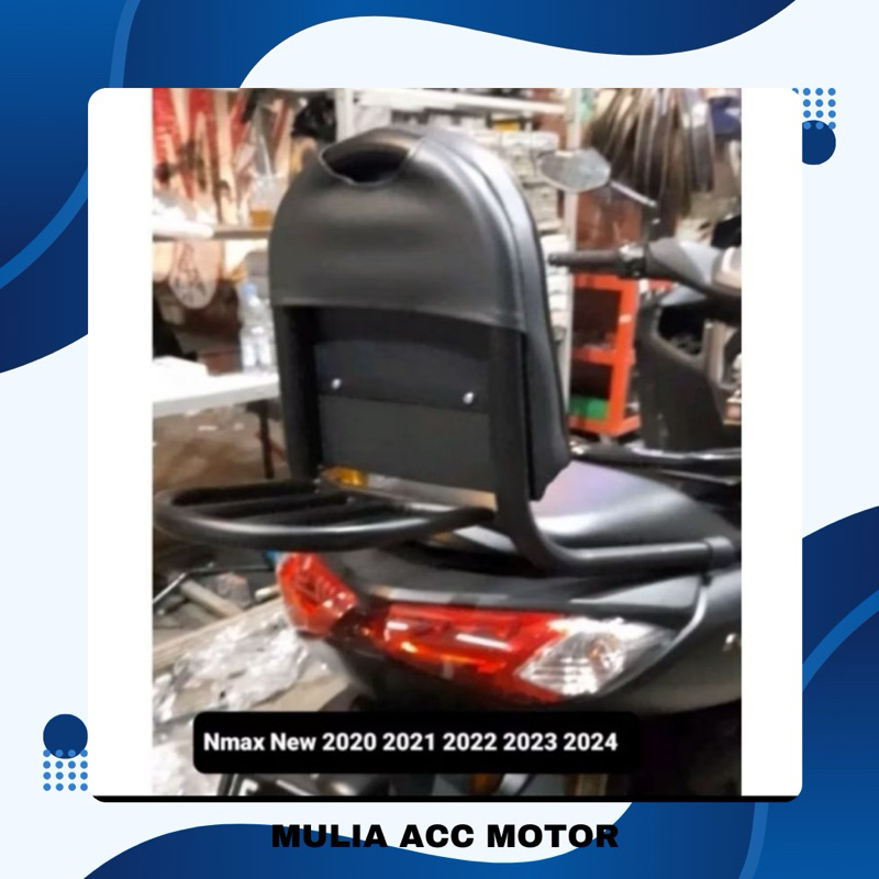 Nmax TURBO BACKBACK ALL NEW NMAX AND NMAX OLD NEW NMAX REAR SENDER SEAT ...