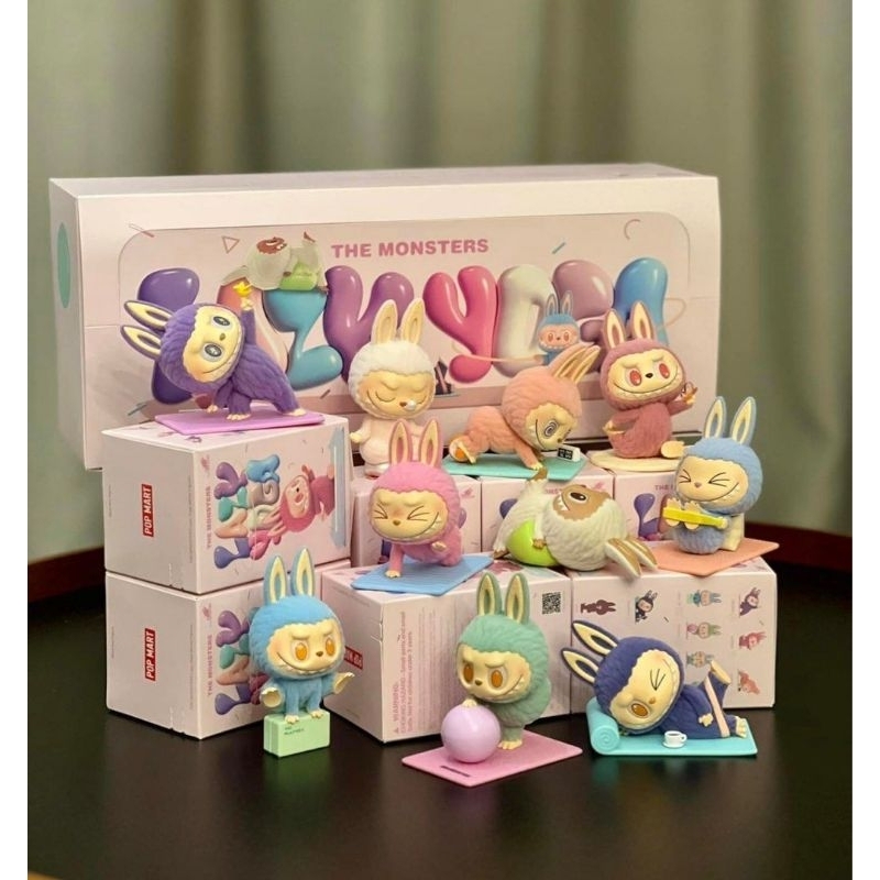 Pop Mart Labubu Lazy Yoga Series Original | Popmart Labubu Ori ...