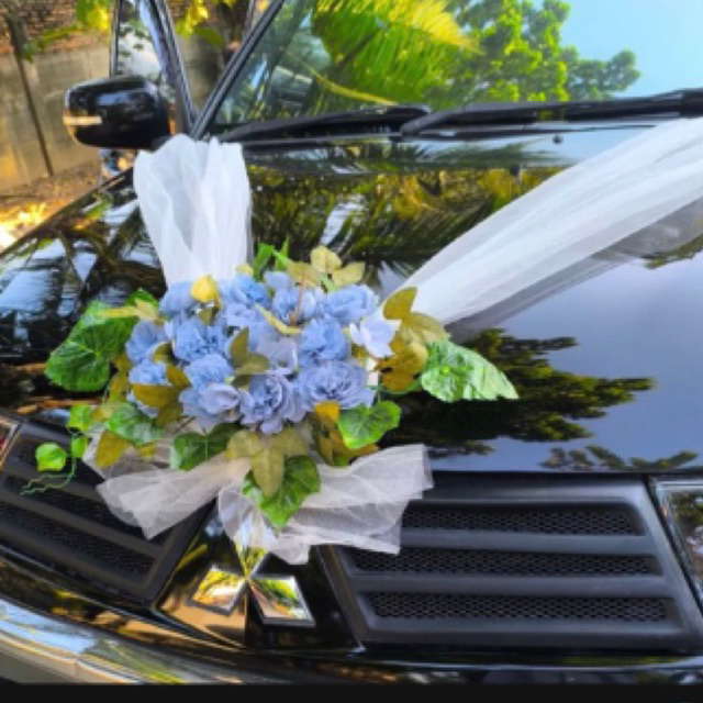 BRIDAL CAR FLOWERS, FAKE FLOWERS / bridal car flowers / bridal car ...