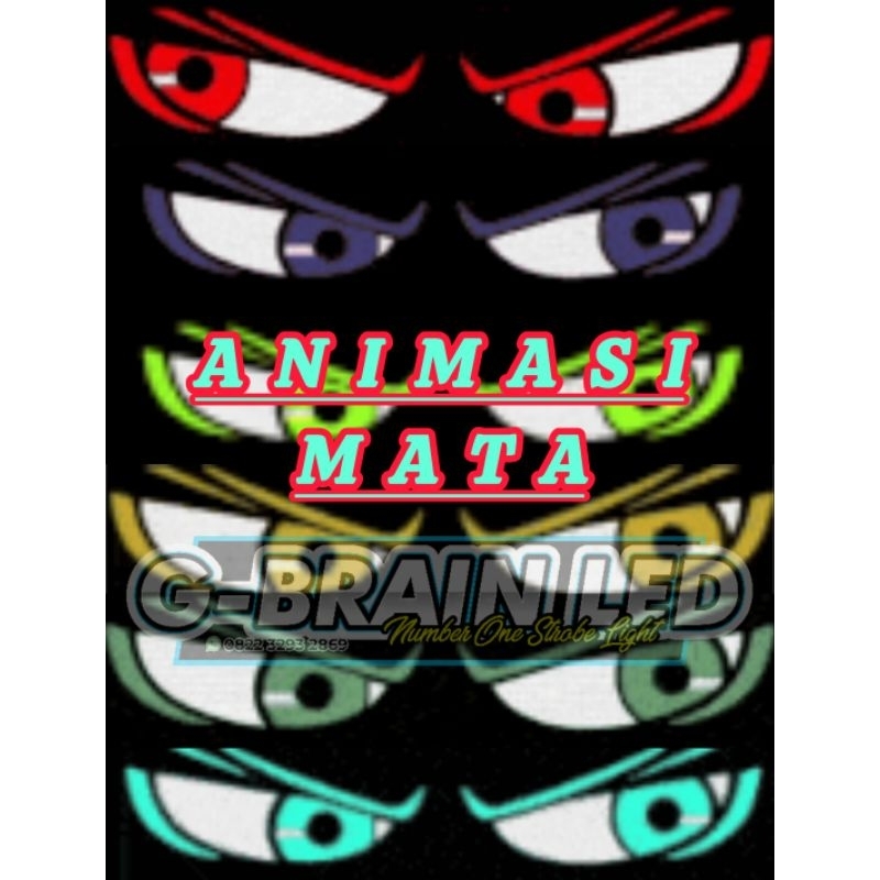 MATA Running TEXT EYE P5 FULLCOLOUR FLEXIBLE CURVED/DARK | Shopee Malaysia