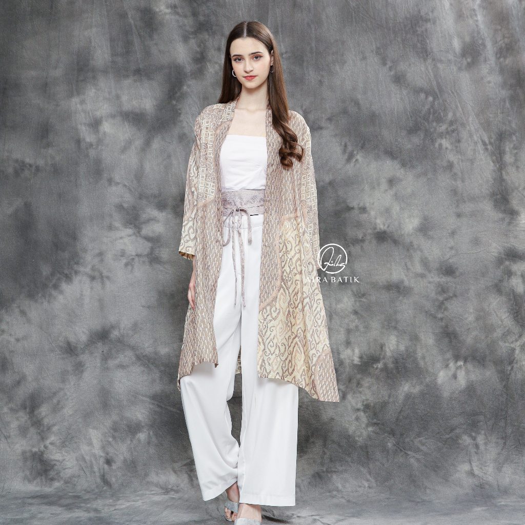 Aira BATIK_ TAMARA LONG OUTER I CARDIGAN VISCOSE I CARDIGAN Batik I ...