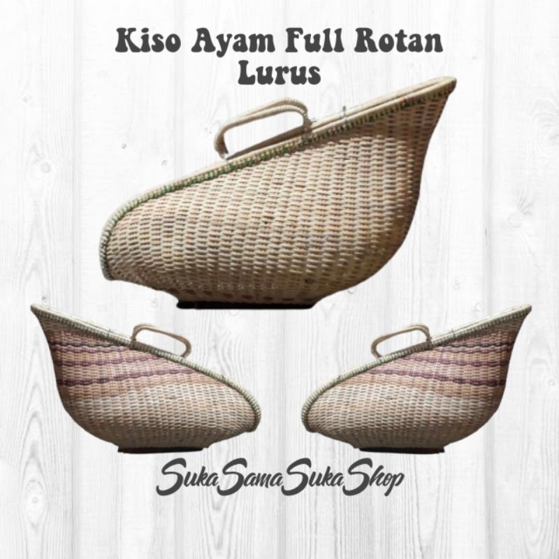 Kiso Ayam Full Rattan Chicken Bag bangkok kisa fighter chicken | Shopee Malaysia