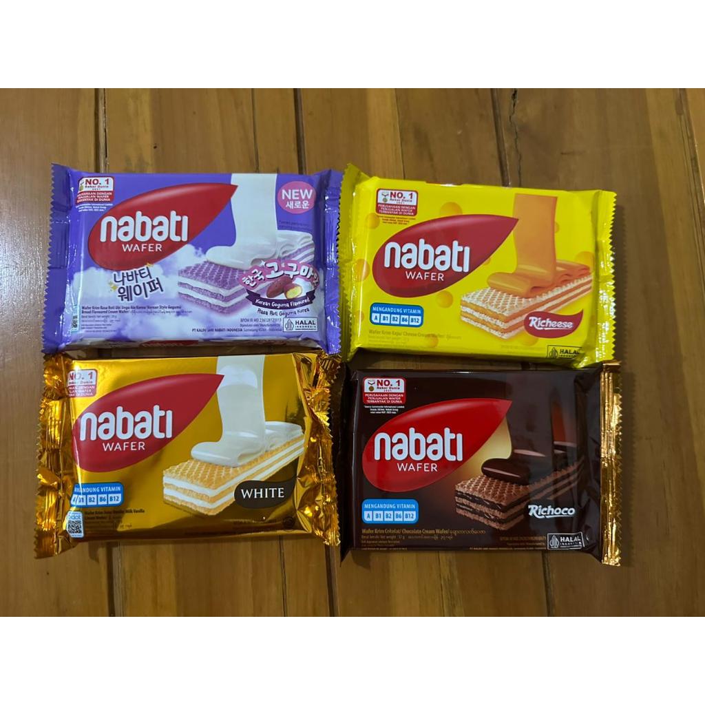 Nabati Wafer Richeese Richoco Wafer Regular - Net 37 gr | Shopee Malaysia