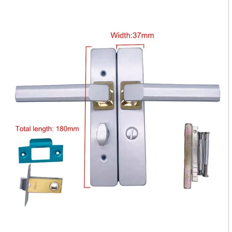 Complete Set of Toilet Door Locks Just Install / Aluminum Pvc Door ...