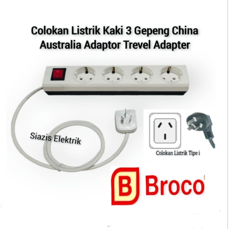 Flat 3 Leg Electrical Plug China Australia New Zealand Argentina ...