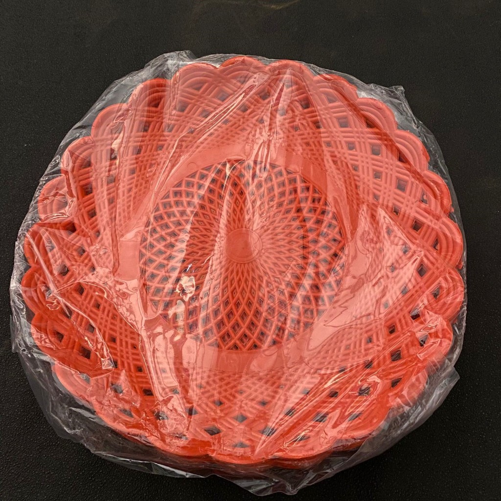 Plastic Rattan Plates 1 Dozen (12 Pcs) | Shopee Malaysia