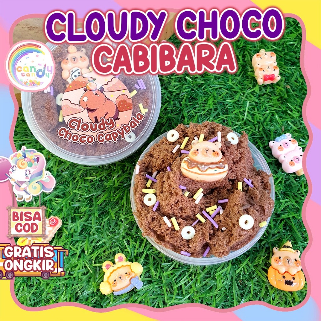 Cloudy Slime Full Color/Cloud Slime by Candycandy.idn | Shopee Malaysia