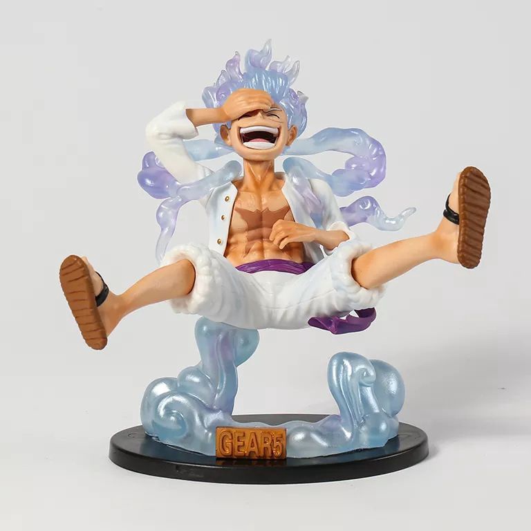 Happy Toys Action Figure One Piece Monkey D Luffy Gear 5 Wano | Shopee ...