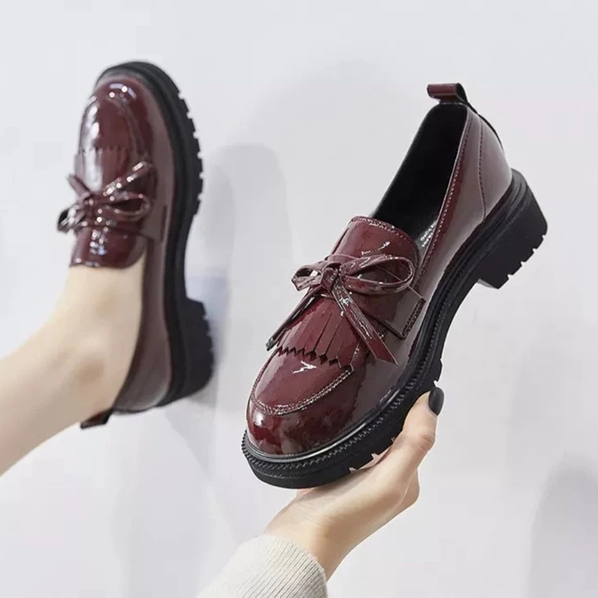 Docmart Women's Tassel Shoes BTS Loafers | Shopee Malaysia