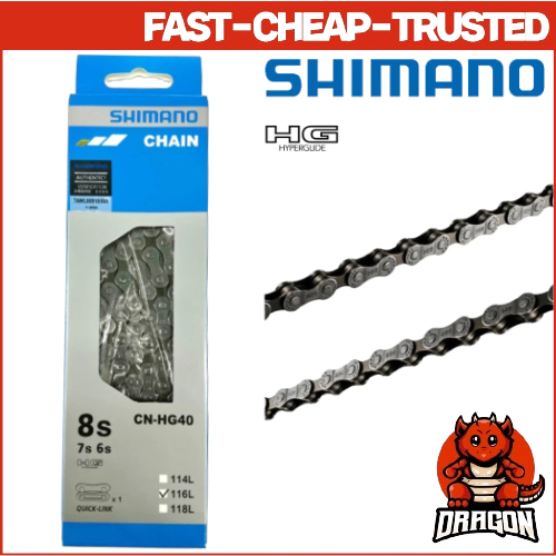 Bicycle Chain CN-HG40 6 7 8 Speed Chain Mountain Folding Bike Chain MTB ...