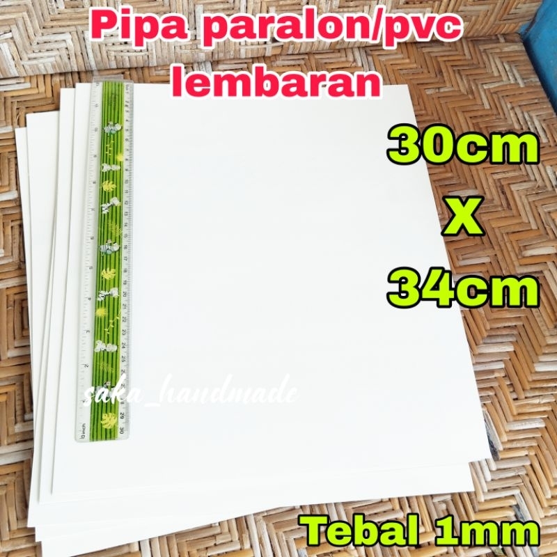 Pipe/pvc Sheet (30cm X 34cm) 1mm Thick | Shopee Malaysia