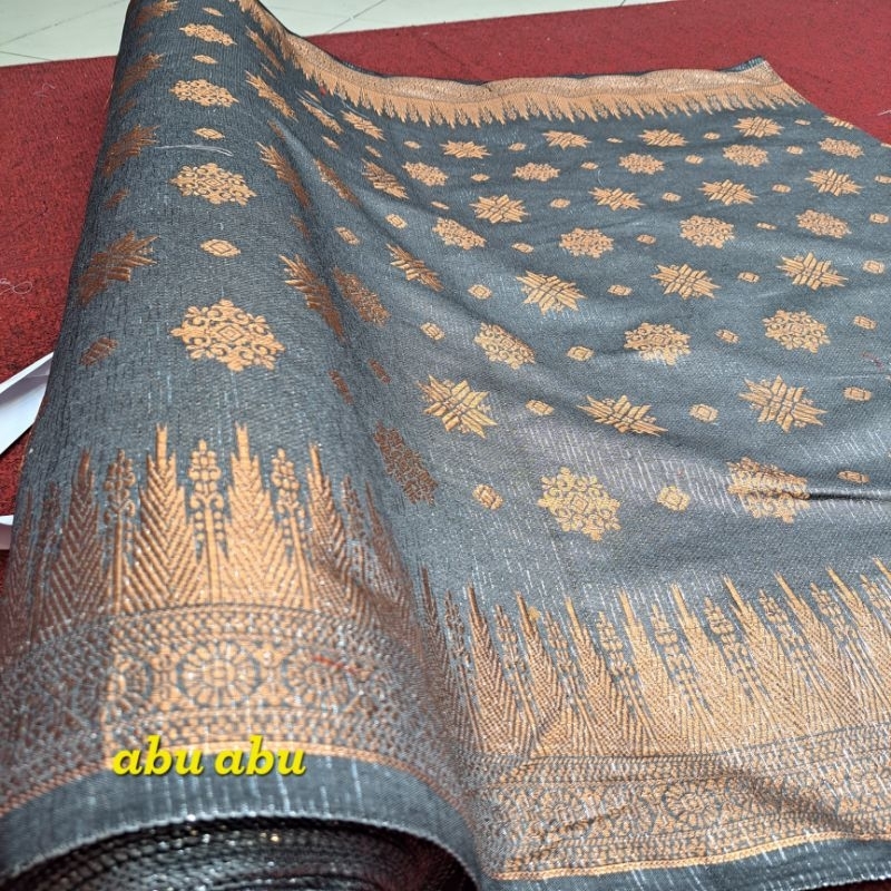 Semi Palembang songket fabric by the meter/latest luxury star motif ...