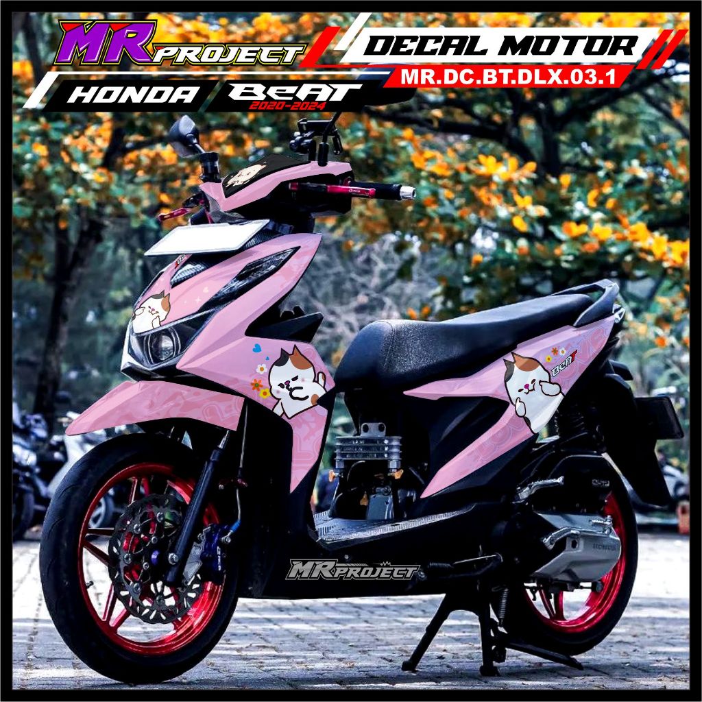 Decal BEAT DELUXE NEW full Body Decal Sticker full Body Motorcycle BEAT ...