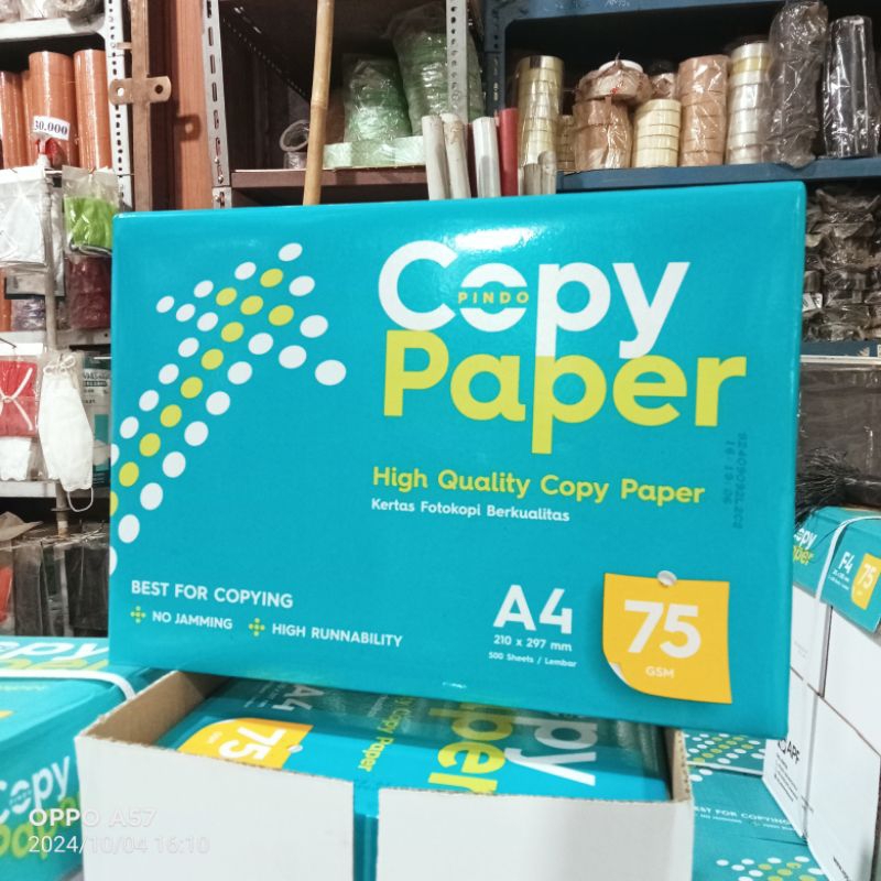 Copy Paper 75GSM A4 Photocopy Paper 1ream (500 Sheets) | Shopee Malaysia