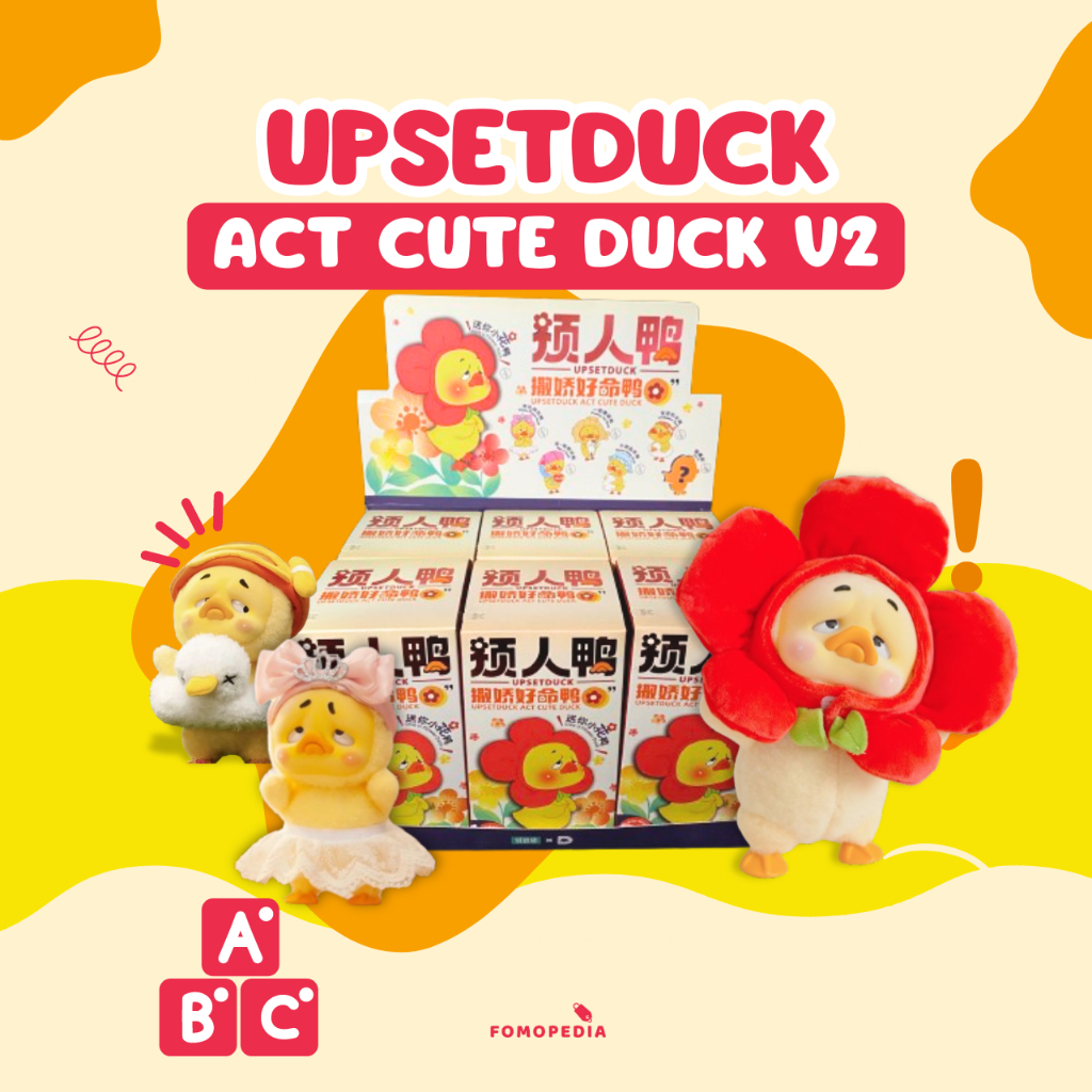 Upset DUCK UPSETDUCK V2 SELECTED SET BLIND BOX (FREE TO CHOOSE) | Shopee Malaysia