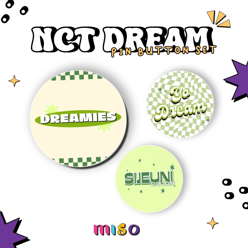 Nct DREAM Pin Button Set / NCT DREAM Pin Button Packs / NCT DREAM Pin ...