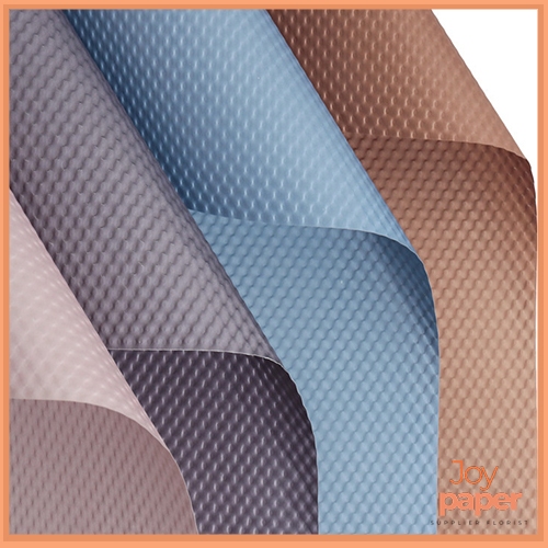 3d textured dot Flower Bouquet Paper With Edge Line motif KB6306 ...