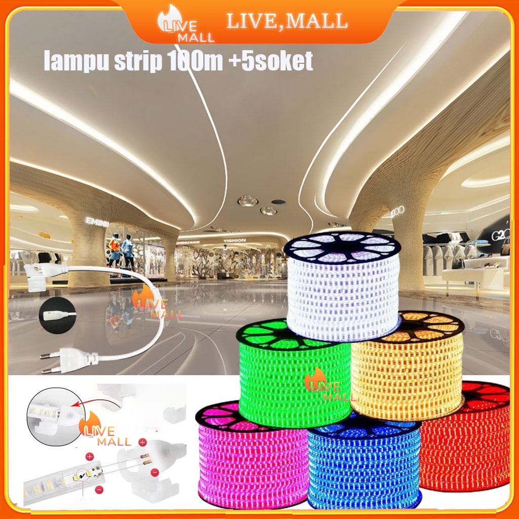 LED STRIP LIGHTS SMD 5050 100M 100 METERS CEILING DRIP CEILING LIGHTS ...