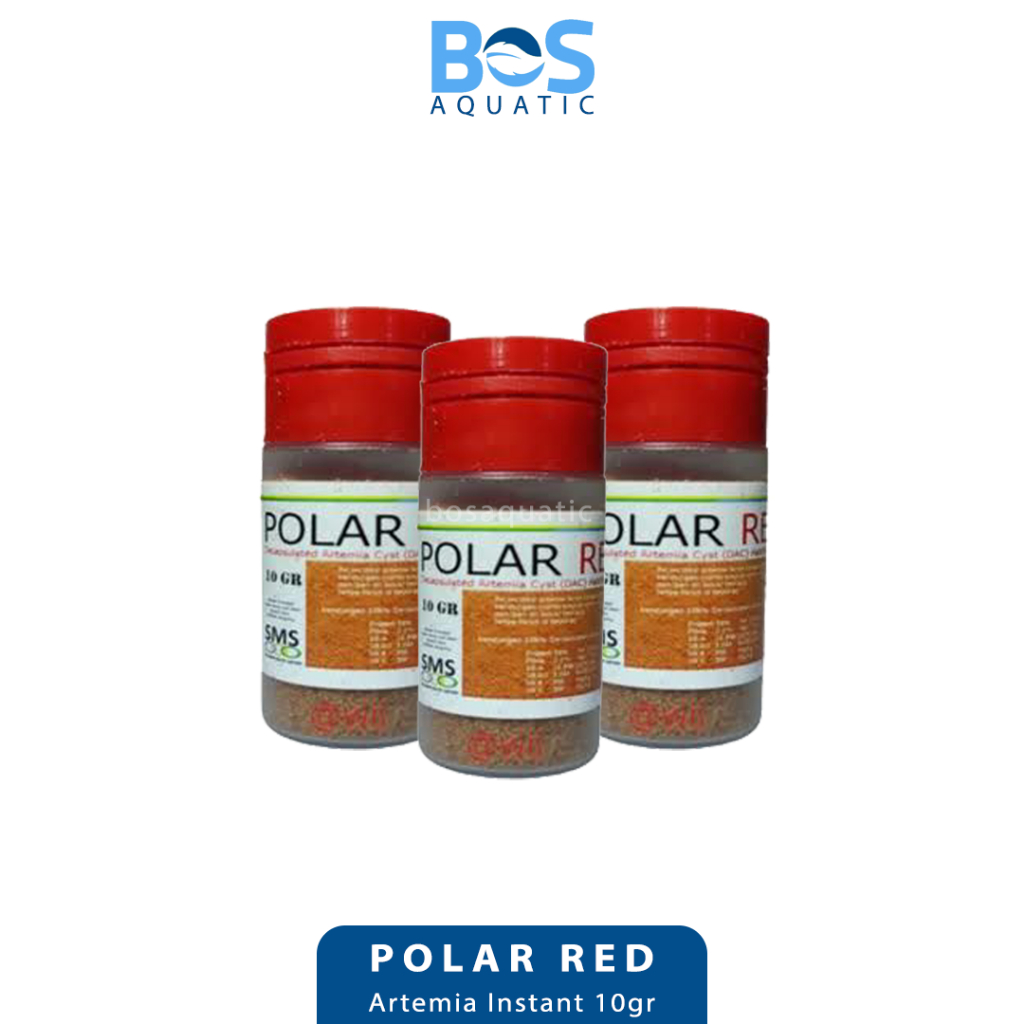 Bosaquatic - Polared Polar Red 10 Gram Artemia Instant Shell 10gr ...