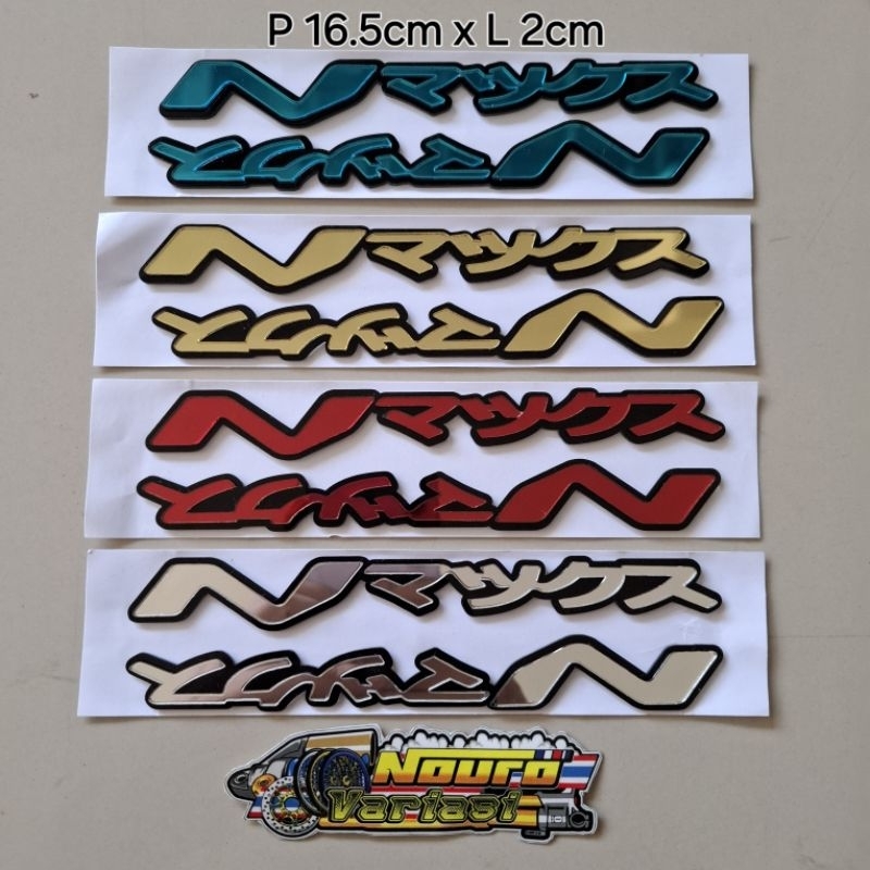 Quality embossed Japanese Yamaha Nmax Emblem | Shopee Malaysia