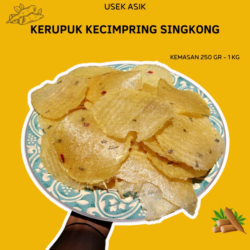 Kecimpring Cassava original Cassava Savory | Shopee Malaysia