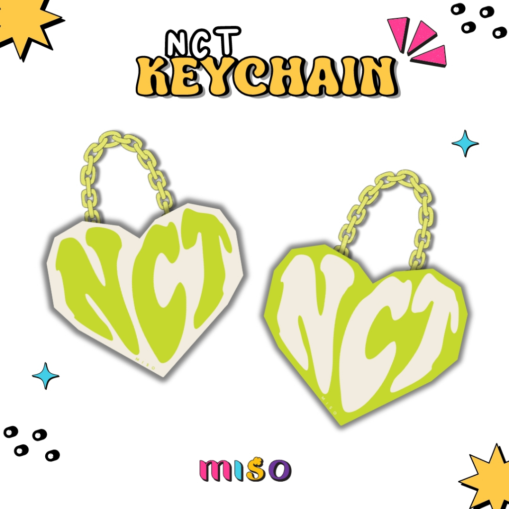 GANTUNGAN NCT Aclyric Keychain / NCT Dream NCT 127 Keychain / NCT Key ...