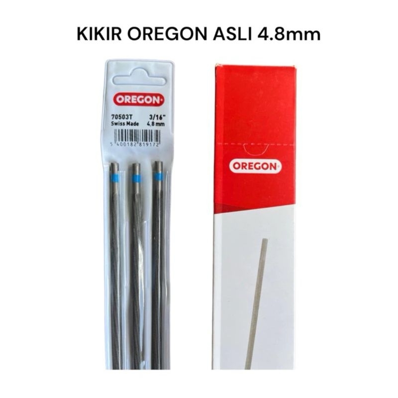 Original OREGON ROUND FILES 4,8" INCH ECER | Shopee Malaysia