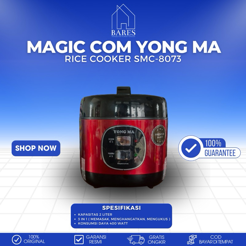 Yong MA Magic com SMC-8073 Rice Cooker 2 Liter Multipurpose Rice Cooker ...