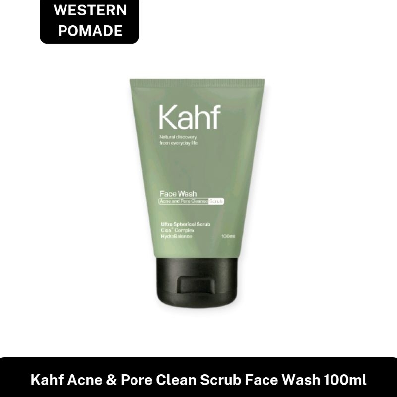 Kahf Acne & Pore Clean Scrub Face Wash 100 ml | Shopee Malaysia